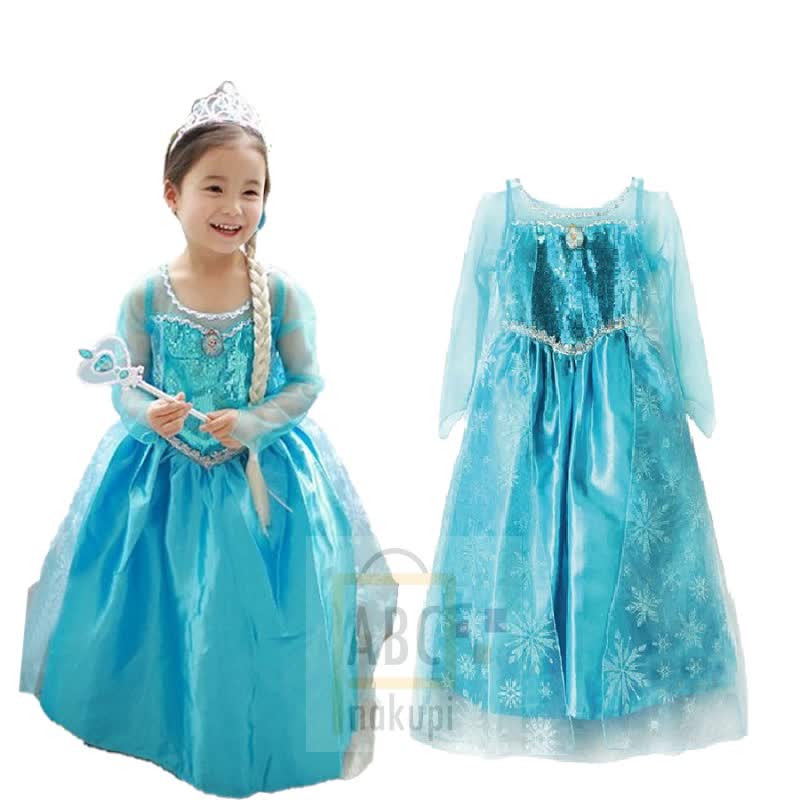 KOSTUM FROZEN ELSA (120 cm) – ABC Nakupi